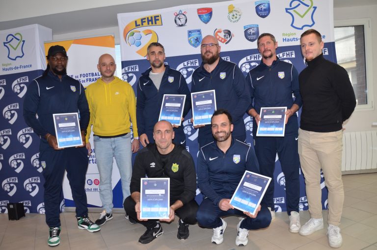 Remise des diplômes BEF-BMF – LIGUE DE FOOTBALL DES HAUTS-DE-France